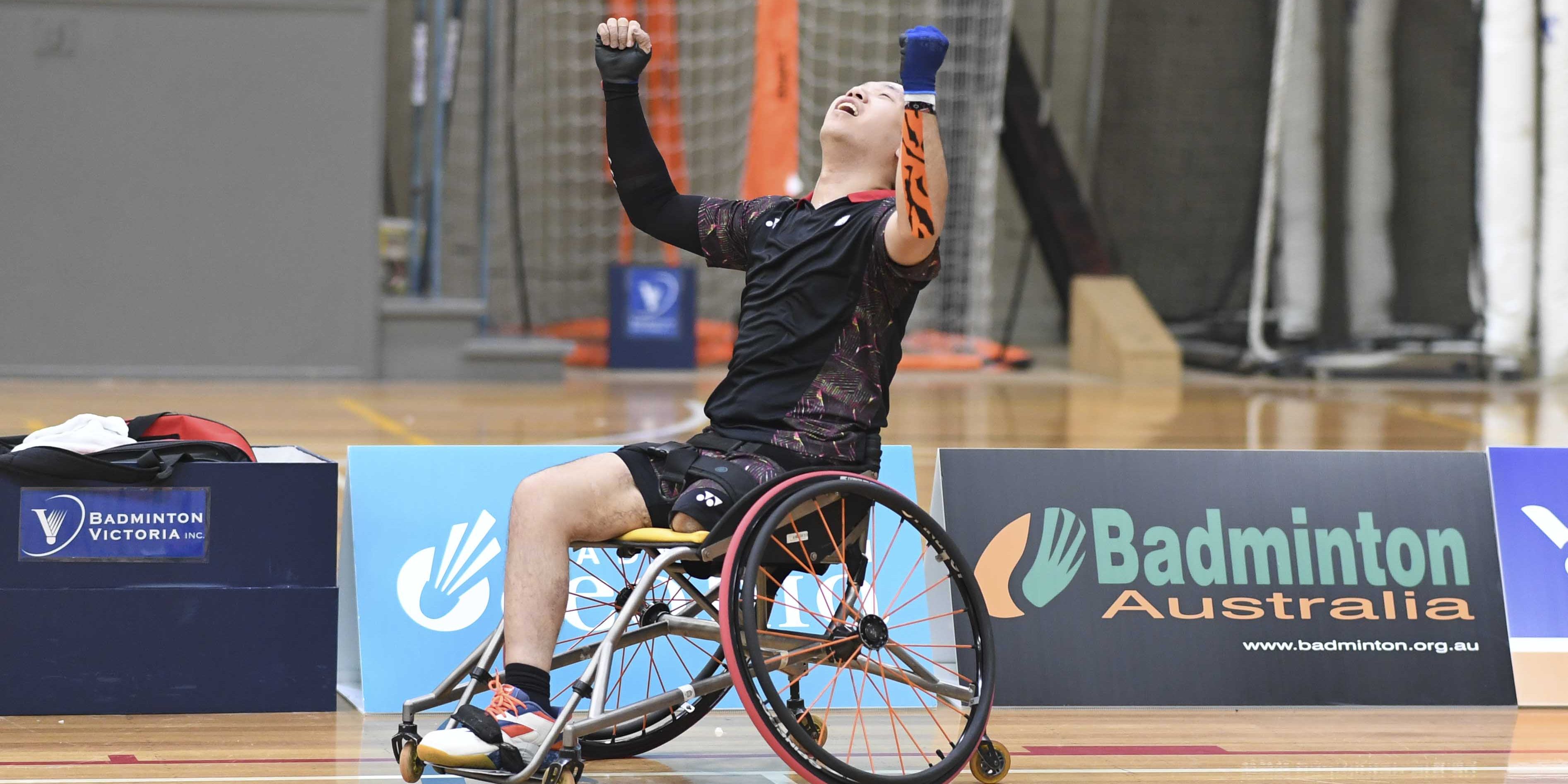 All the action from finals day at the Australian Para-Badminton ...