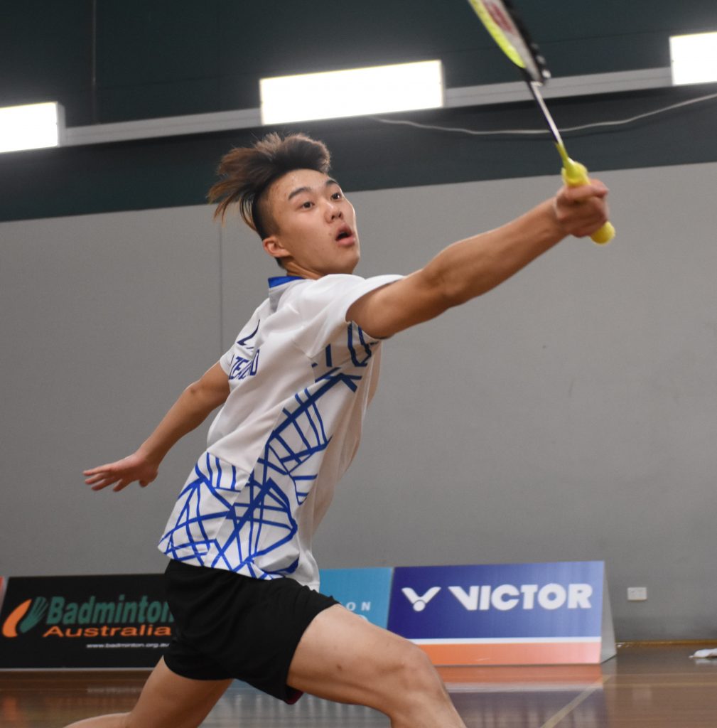 Reigning Oceania Junior Singles Champions, Edward Lau and Shaunna Li ...
