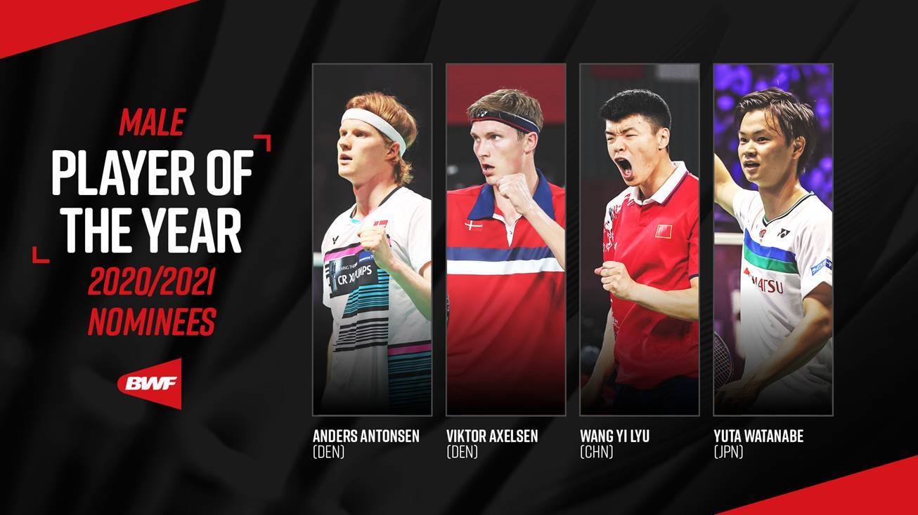 BWF Player of the Year Awards 2020/2021 Nominees - Badminton Oceania